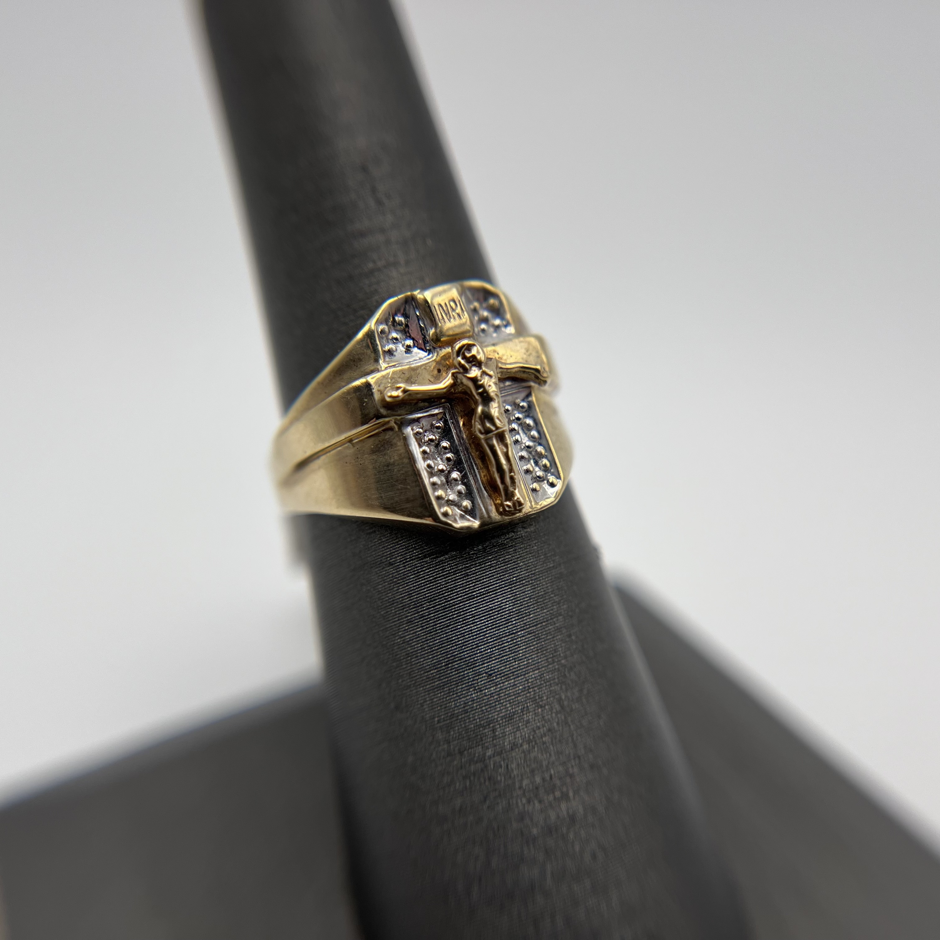 10k Two-Tone Gold Ring